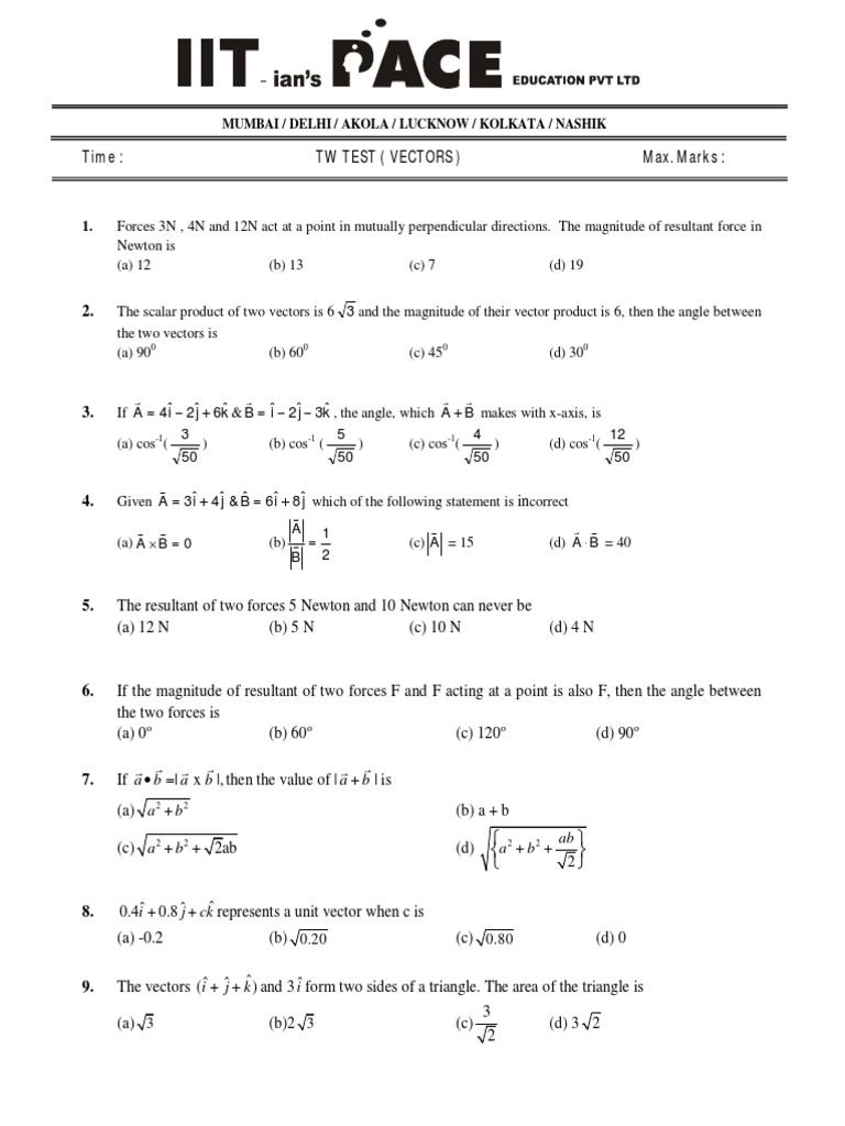 Vectors | PDF | Norm (Mathematics) | Euclidean Vector