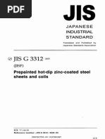 Jis G 3131 - 2010 | PDF