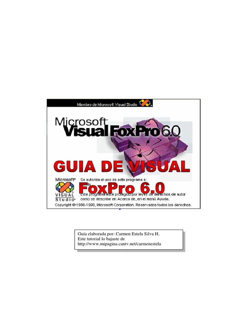 Guia de Visual FoxPro PDF | PDF | Ventana (informática) | Objeto ...