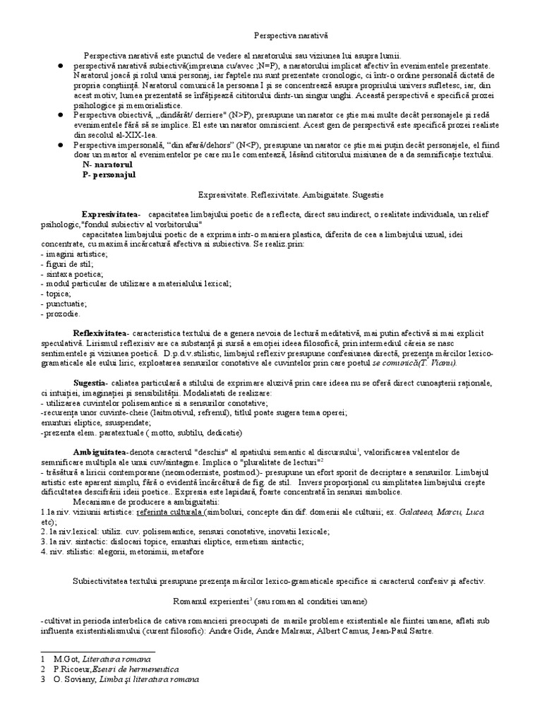Perspectiva Narativa | PDF
