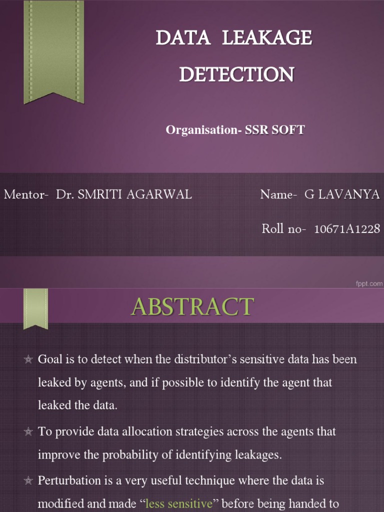 Data Leakage Detection | PDF | Java Server Pages | Computer Programming