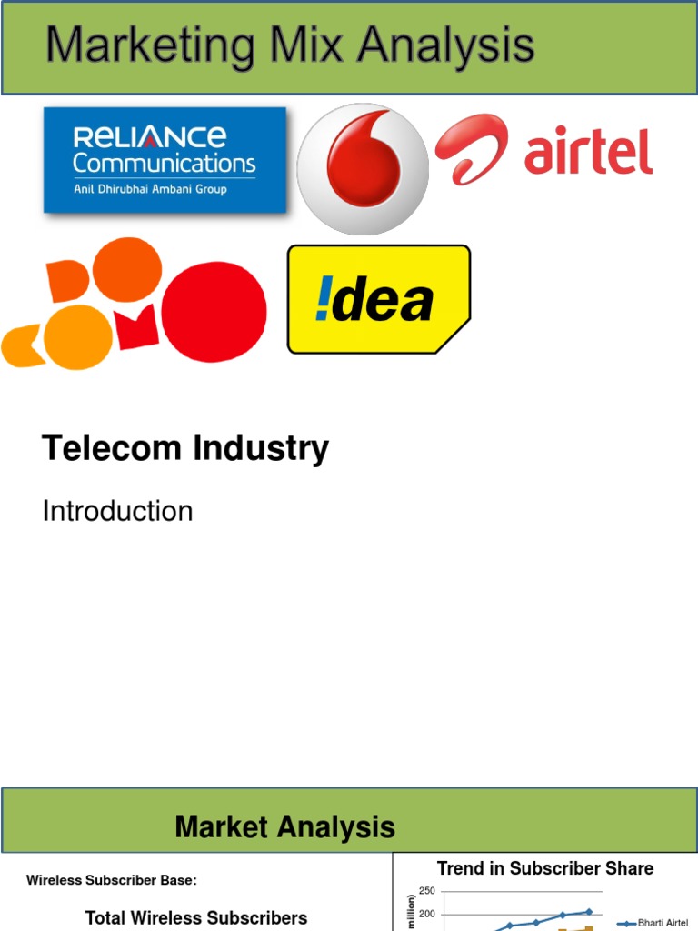 Marketing Mix of Telecom Services | Download Free PDF | Market ...