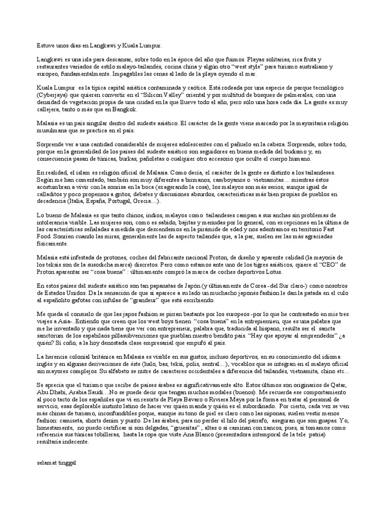 Proton Country | PDF | Malasia | Religión y creencia