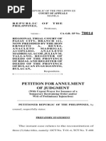 Sample Indirect Contempt | PDF | Contempt Of Court | Courts