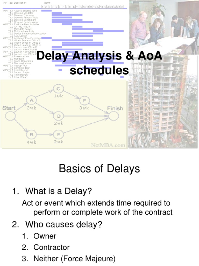 Delay and Analysis | PDF | General Contractor | Areas Of Computer Science