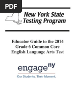 2025 NY Grade 6 ELA Test Released Questions | PDF