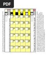 Zadokite Calendar 2025-2026 Overview | PDF | High Holy Days | Passover