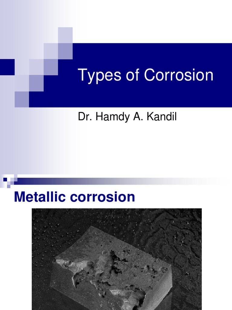Types of Corrosion | PDF | Corrosion | Fracture
