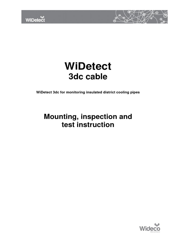 Wideco 3DC Installation Manual | PDF