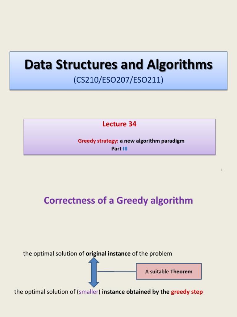 Greedy Algorithms for Minimum Spanning Trees | PDF | Computer Science ...