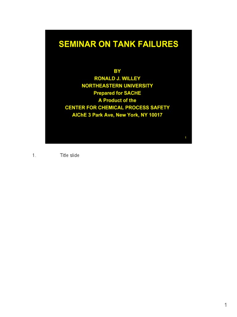Tank Failures | PDF | Liquefied Natural Gas | Liquefied Petroleum Gas
