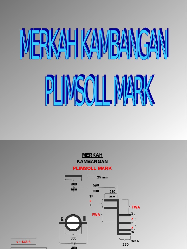 Plimsoll Mark | PDF