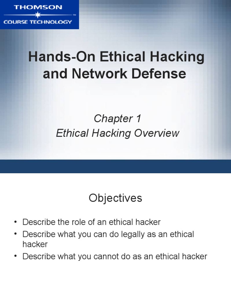 Hands-On Ethical Hacking and Network Defense | PDF | Security Hacker ...
