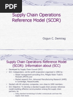 SCOR Model: Supply Chain Optimization | PDF | Supply Chain | Business ...