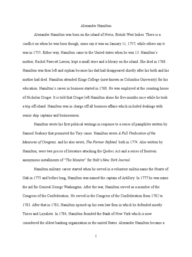 Measures of Congress, and He Also Wrote, The Farmer Refuted, Both in ...