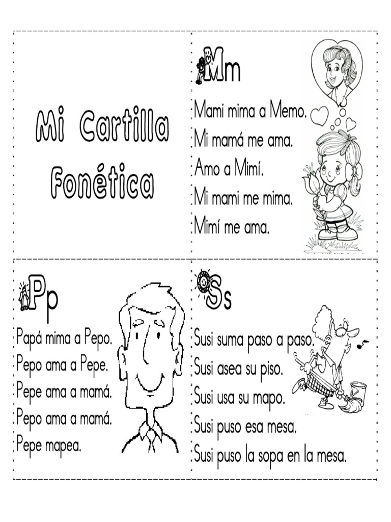 Cartilla Fonética para Imprimir | PDF | Artes (general) | Agricultura