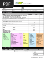 Food Testing Form | PDF