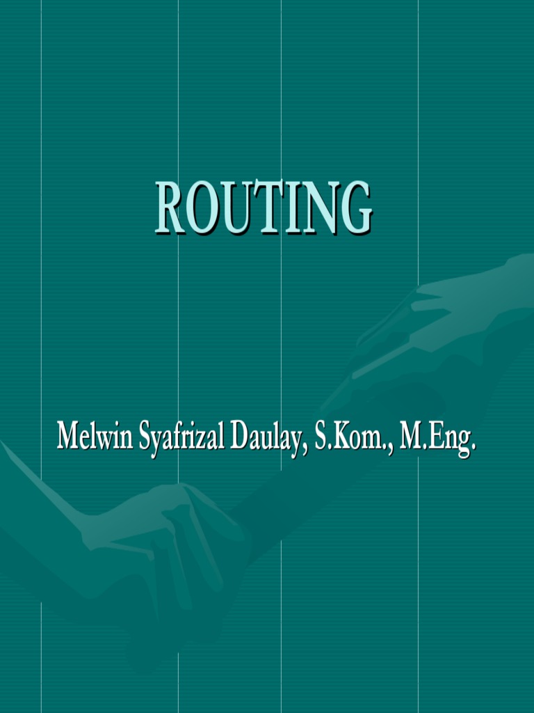 Materi Routing Lengkap | PDF