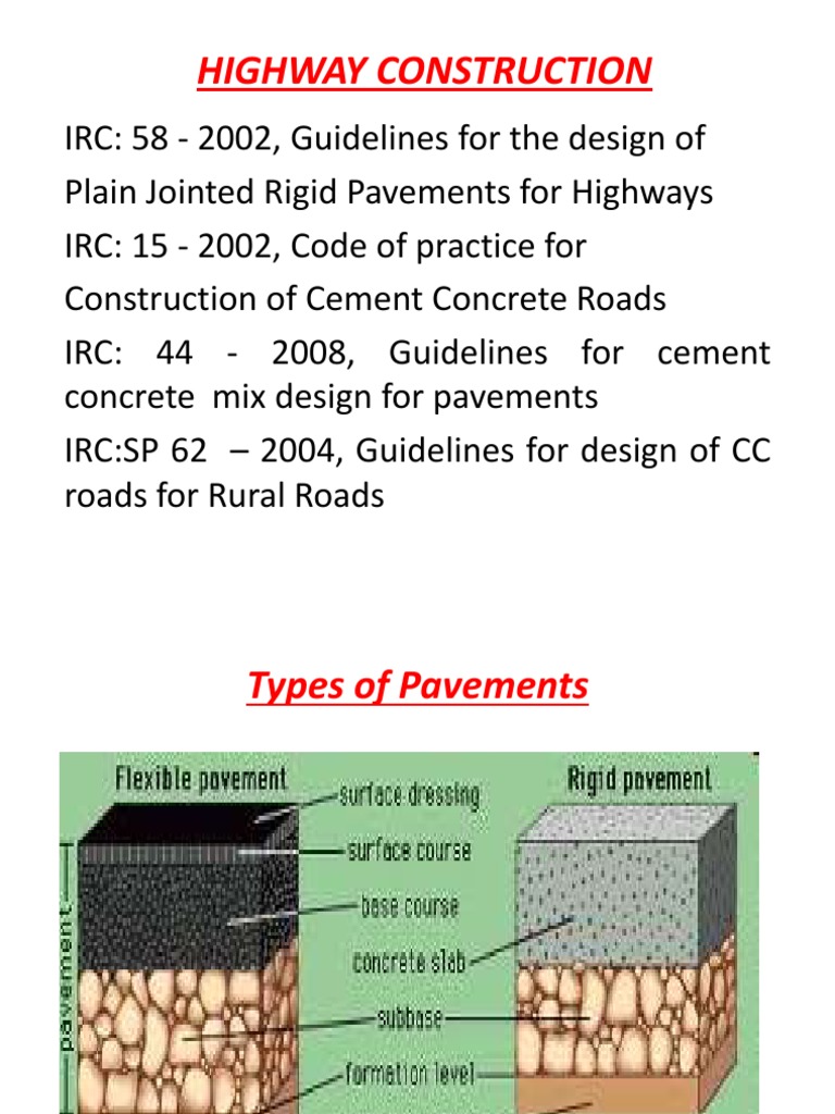 HIGHWAY PAVEMENT DESIGN AND CONSTRUCTION GUIDELINES | PDF | Road ...