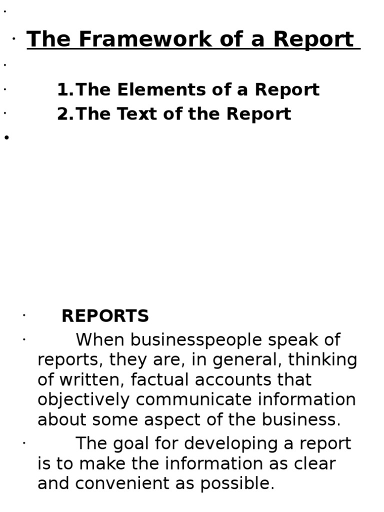 Elements of Formal Report Writing | PDF | Personal Computers | Hypothesis