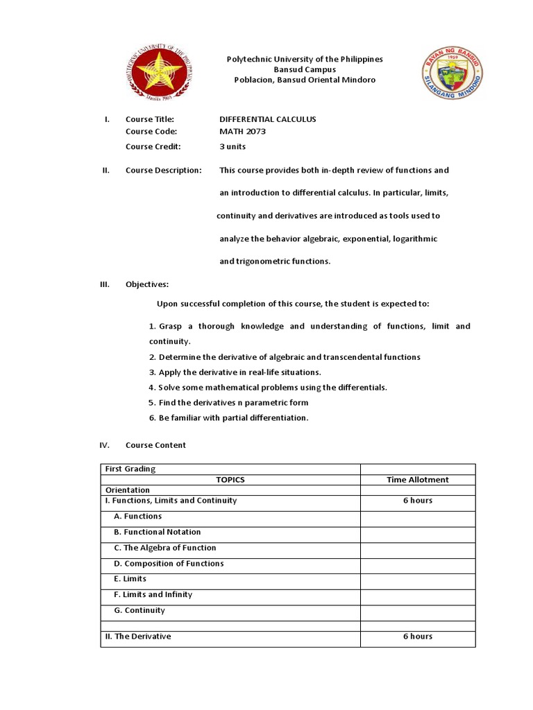Diff Cal | PDF | Derivative | Differential Calculus
