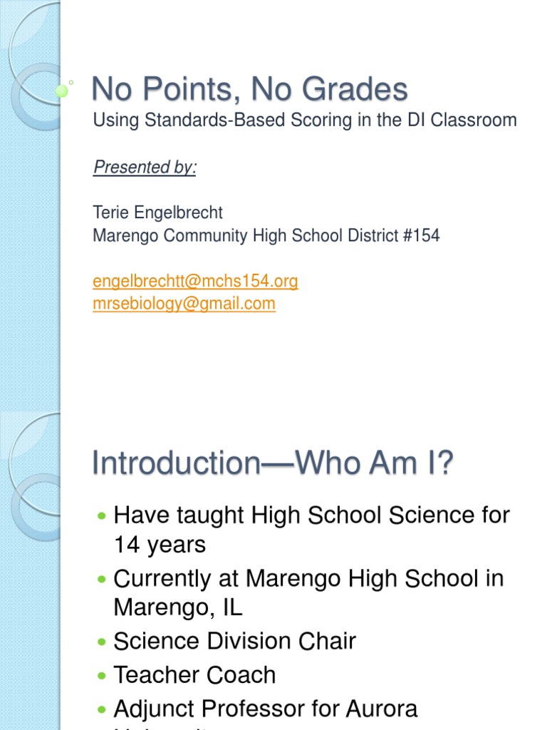 No Points, No Grades | PDF | Educational Assessment | Rubric (Academic)