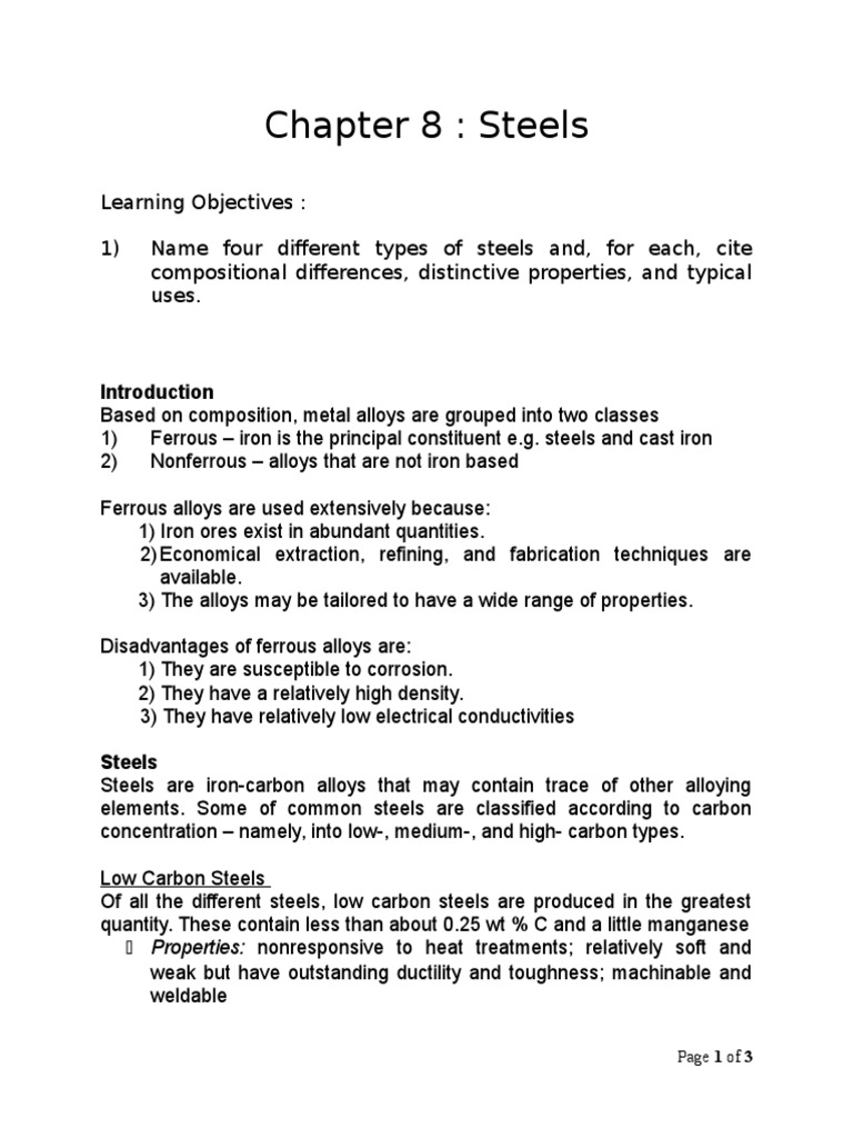 Steels | PDF | Steel | Alloy