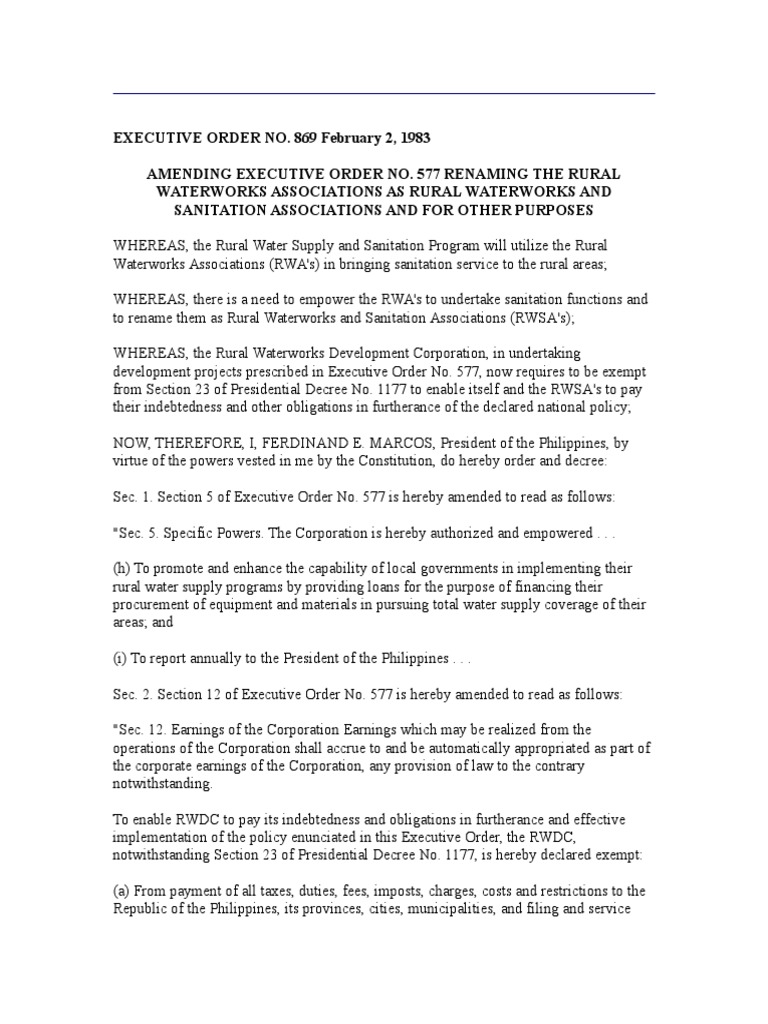 Rwsa Rights | PDF | Water Supply | Virtue