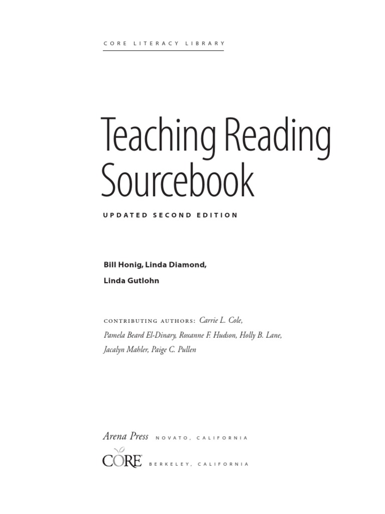 Teaching Reading Sourcebook Third Edition Pdf Free Teaching Reading Sourcebook Third Edition Pdf Free