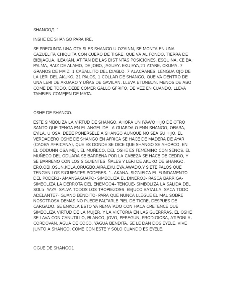 El Secreto de Oba Kolaba" | PDF