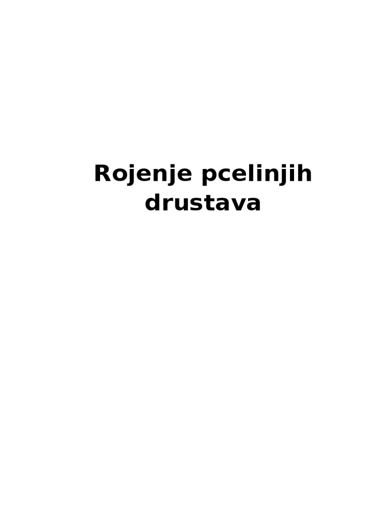 Rojenje pcelinjih drustava
