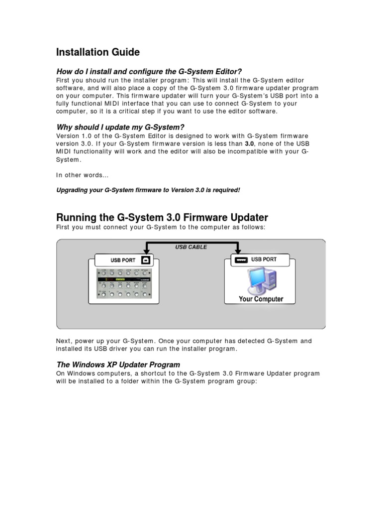 G-System Software Installation Guide VII | PDF | Windows 2000 ...
