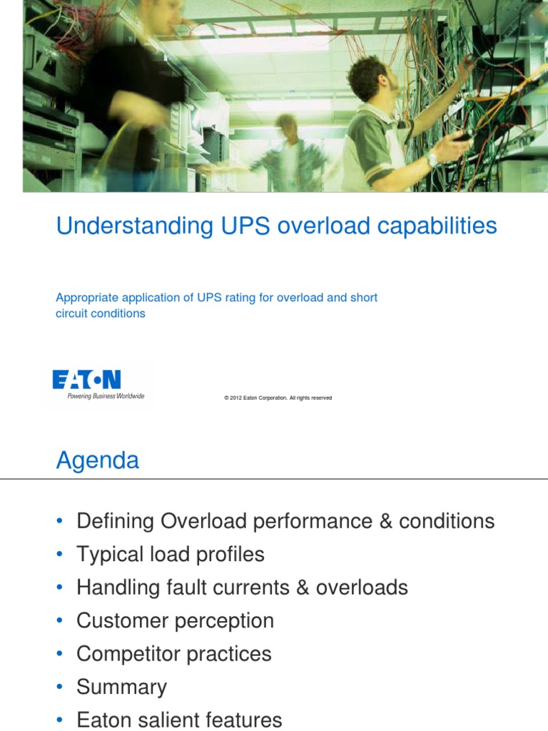 Understanding UPS Overload Capabilities | PDF | Power Inverter ...