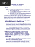 Con Law Flowcharts | PDF | Incorporation Of The Bill Of Rights ...