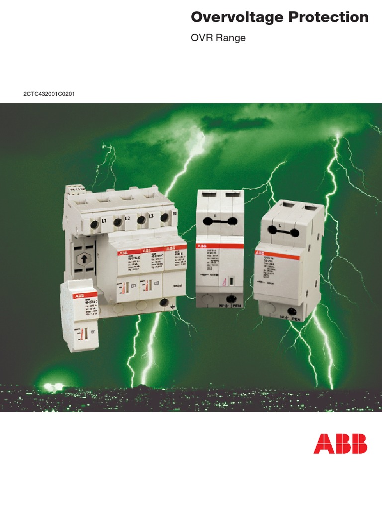 ABB OVR Range: Overvoltage Protection Guide | PDF | Lightning ...