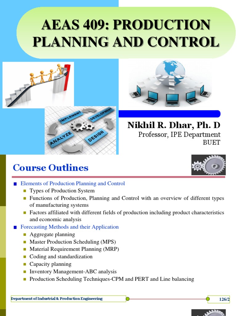 Production Planning and Control | PDF | Inventory | Operations Management