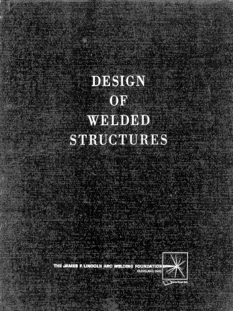 Design of Welded Structures | PDF | Bending | Strength Of Materials