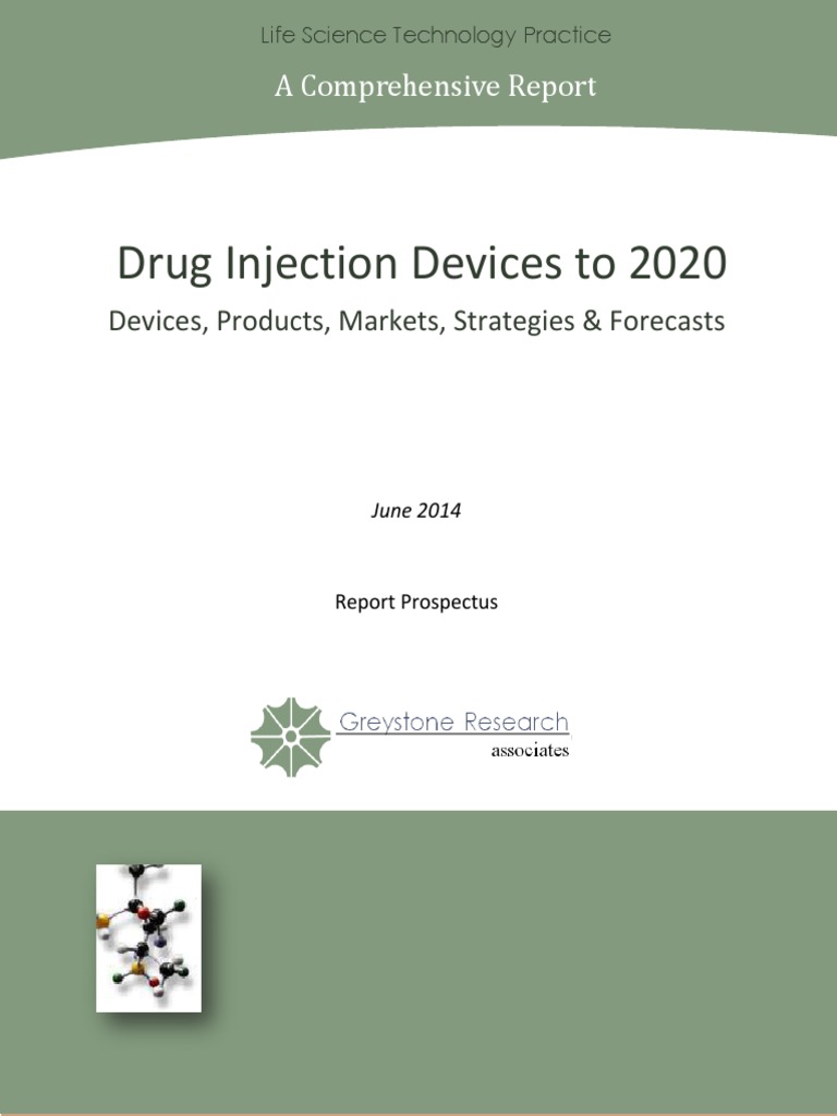 Drug Injection Devices To 2020 Report Prospectus | PDF | Syringe ...