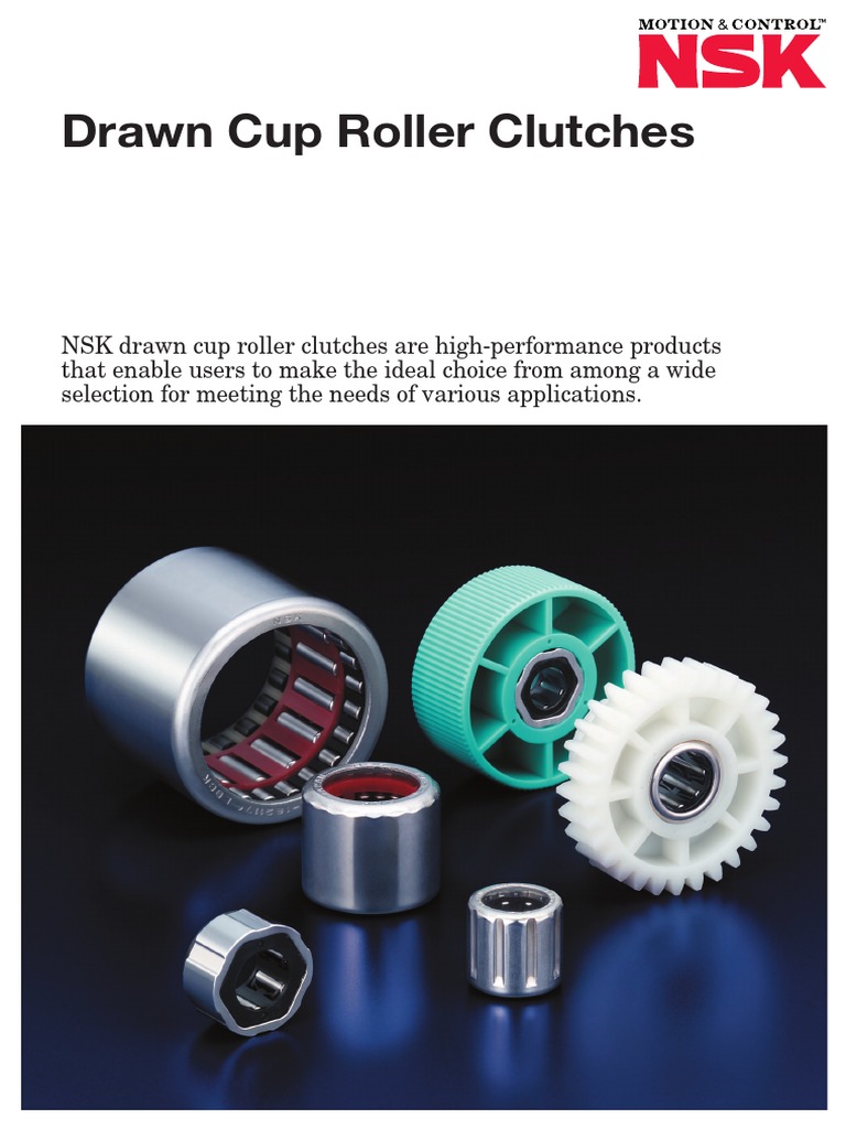 NSK - Drawn Cup Needle Roller Clutches | Clutch | Gear