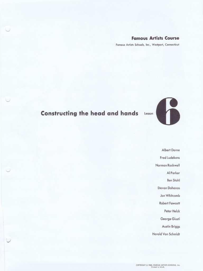 The Complete Famous Artist Course 1960 | PDF