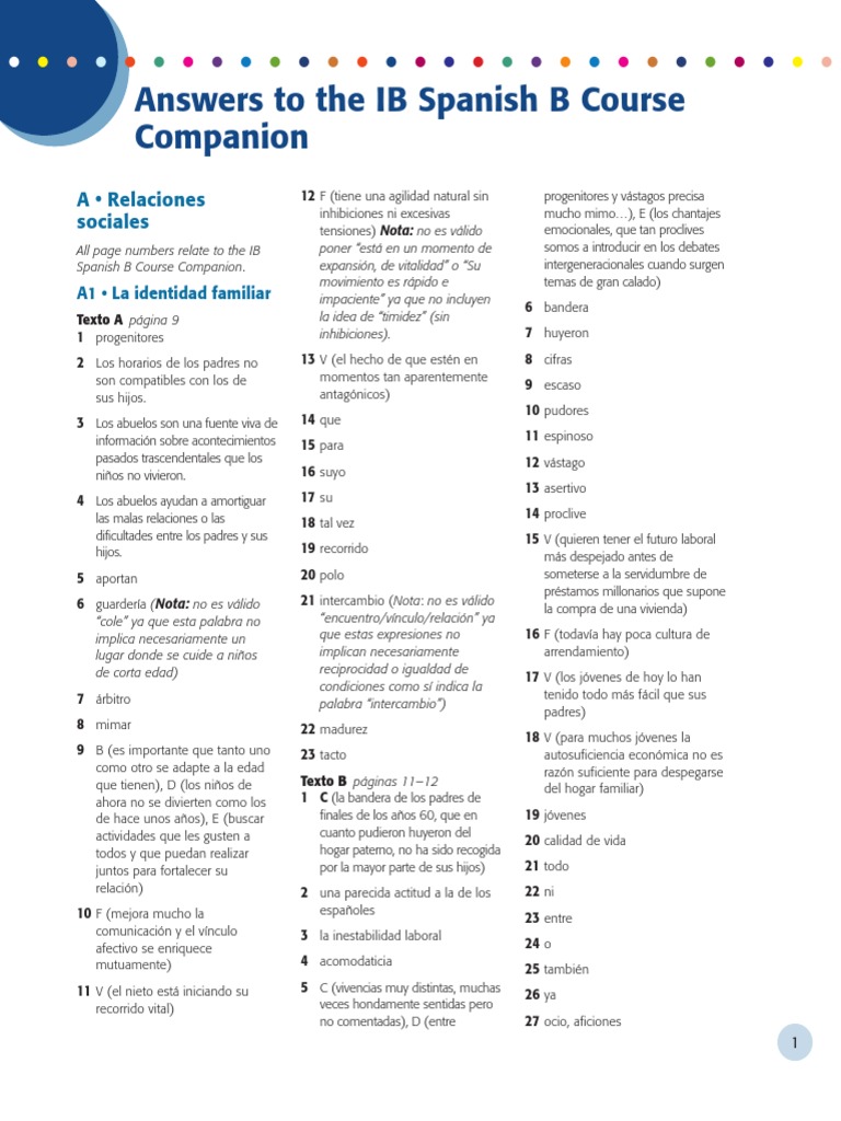 IB Spanish B Oxford Answers | México | Agricultura