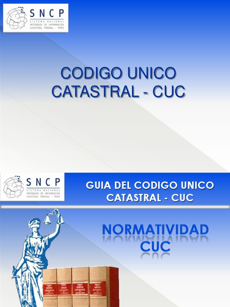 Guía del Código Único Catastral - CUC | PDF | Mapa | Propiedad
