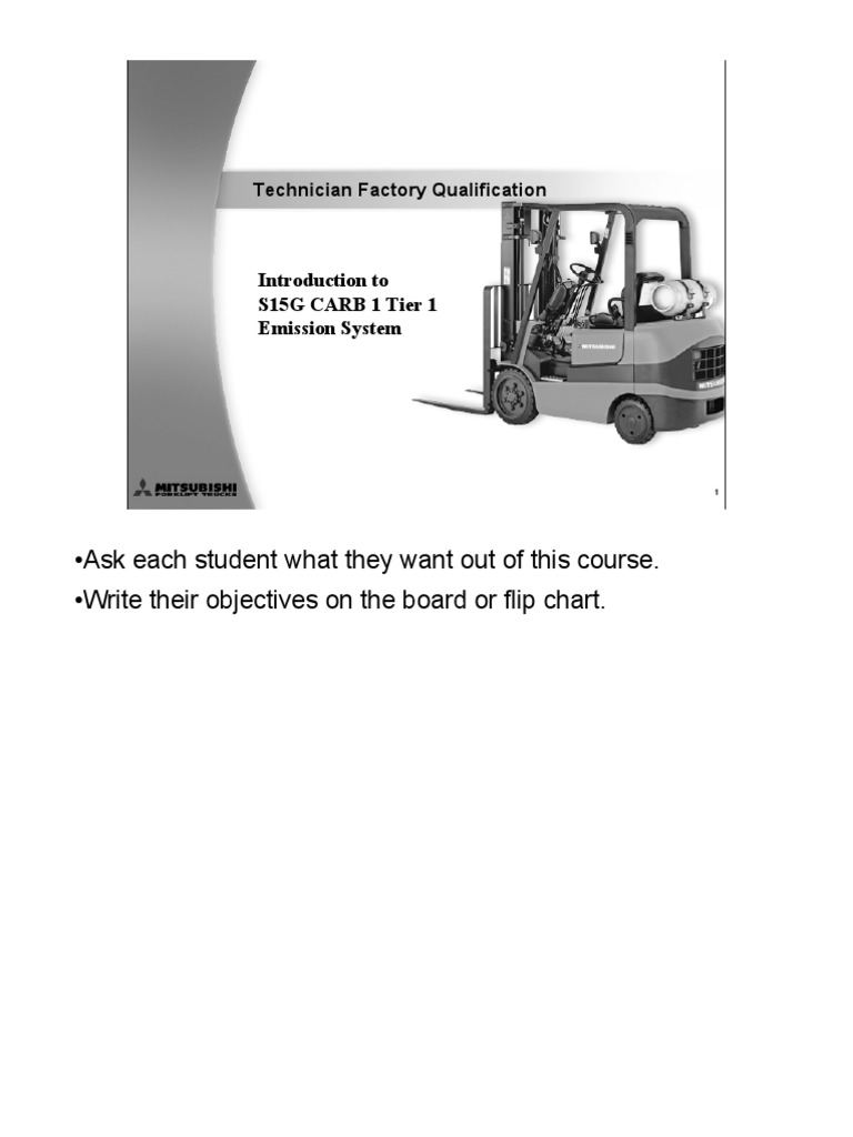 CARB Tier 1 Emission System Introduction Notes Pages Mit 1 | PDF ...