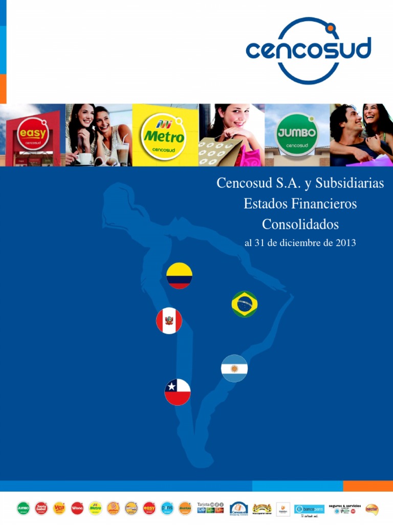 CENCOSUD (1) | normas internacionales de INFORMACION FINANCIERA | Bolsa