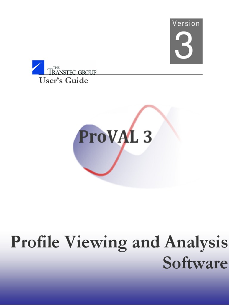 ProVAL 3.3 Users Guide | PDF | Microsoft Excel | Installation (Computer ...