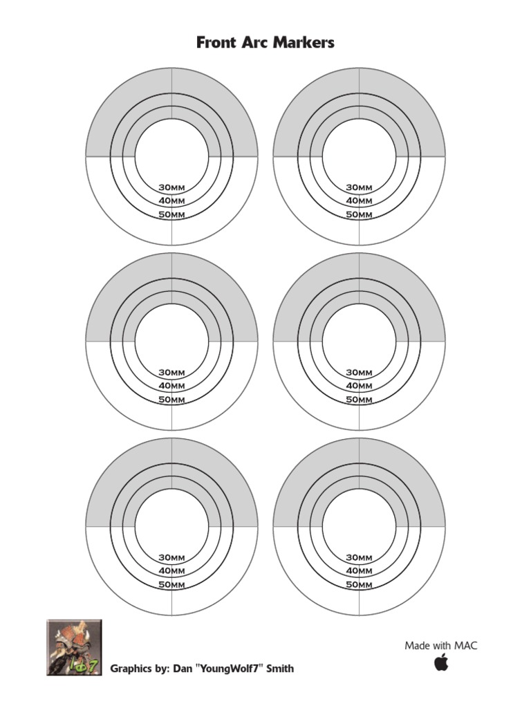 Front Arc Marker "Cheat Sheet" For WMH | PDF