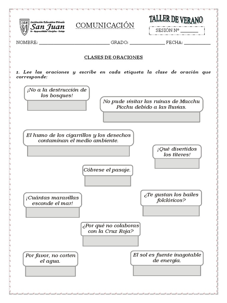 Tipos De Oraciones Para Cuarto Grado De Primaria Web Del Docente | Porn ... Tipos De Oraciones Para Cuarto Grado De Primaria Web Del Docente | Porn ...