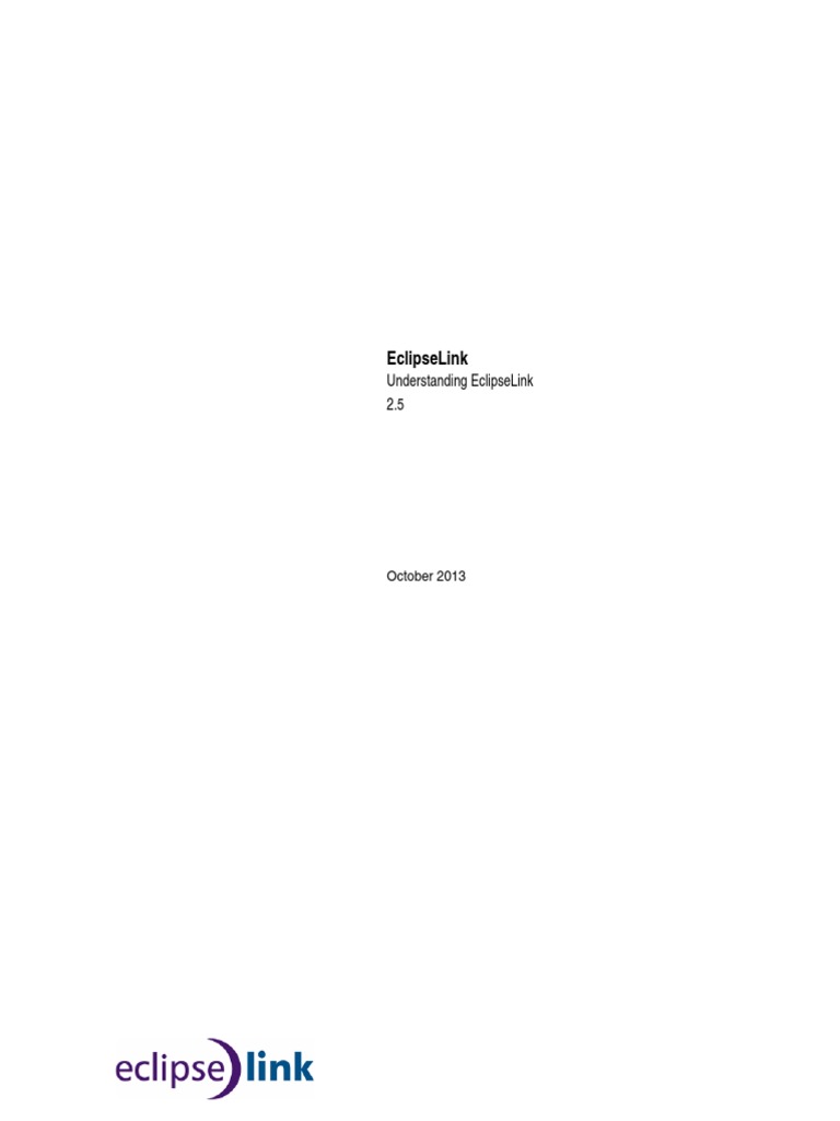 Eclipselink 3 | PDF | No Sql | Xml