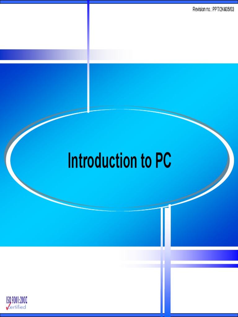 01 Introduction To PC | Download Free PDF | Assembly Language ...