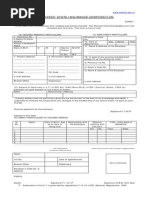 Esi Sample Filled Esic Form 10 | PDF | Employee Relations | Industrial ...